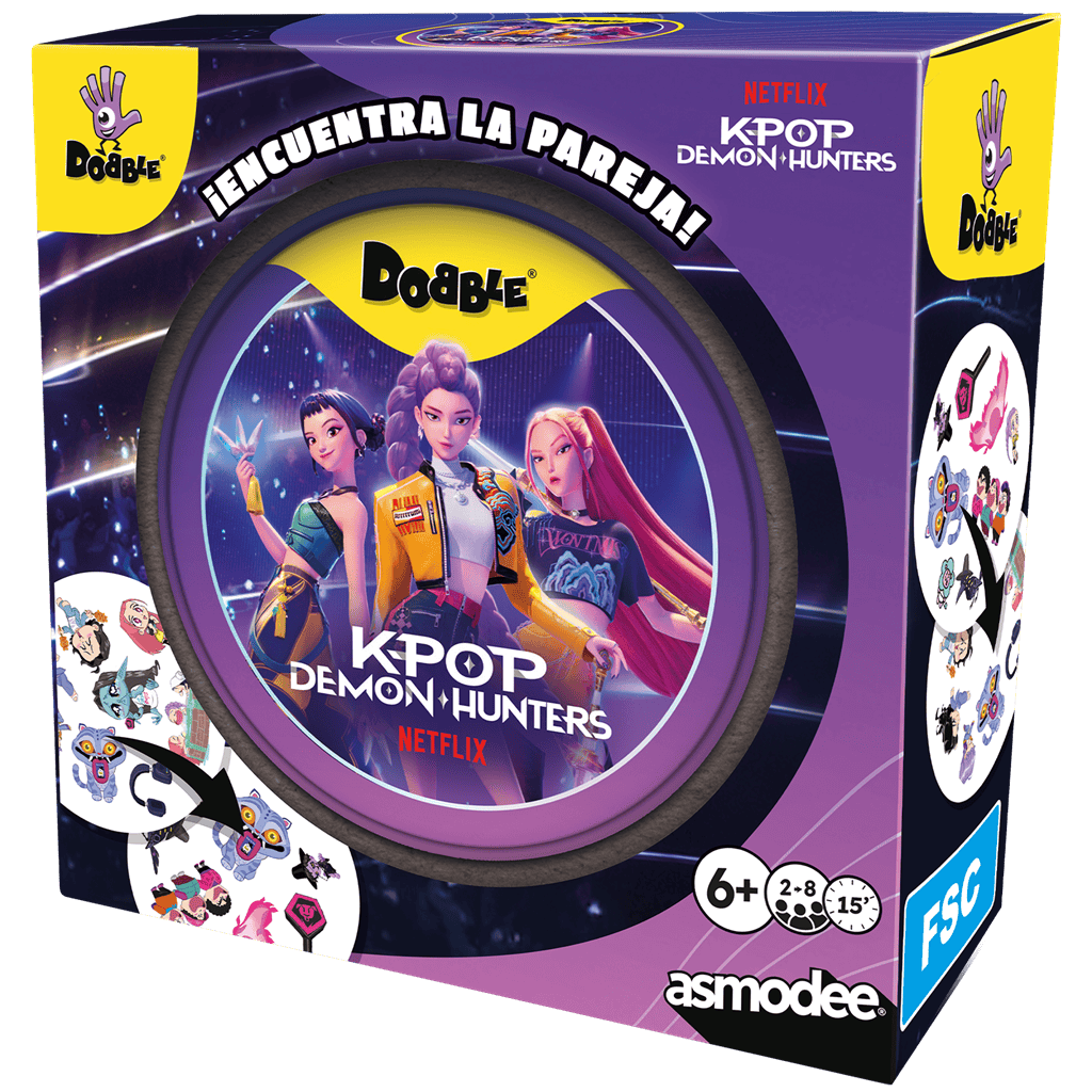 Dobble K-Pop Demon Hunters Al Mejor Precio. Compra Barato Con Ofertas ...